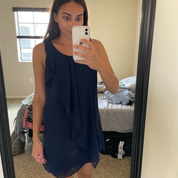 Dresses | Navy Blue Shift Dress | Poshmark